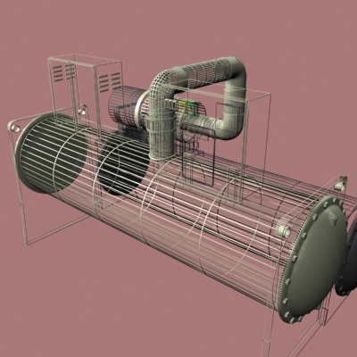 air conditioning 3d model
