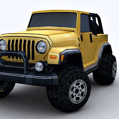 3d jeep model