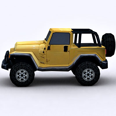 3d jeep model