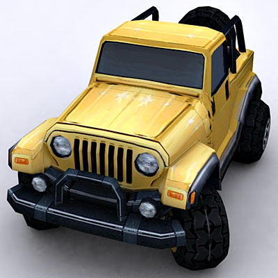 3d jeep model