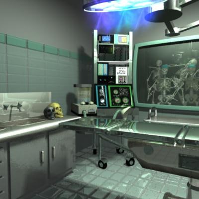 view laboratory 3d model