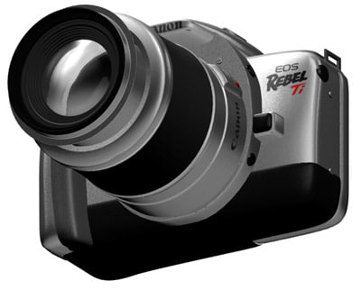 canon eos ti 3d model