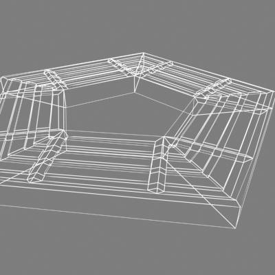 pentagon 3d model