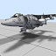 marine harrier 3d model