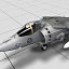 marine harrier 3d model