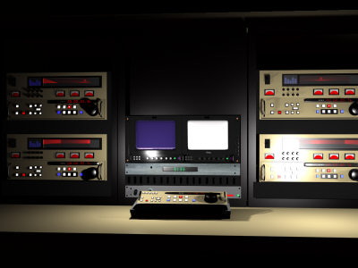 3d linear editing video model