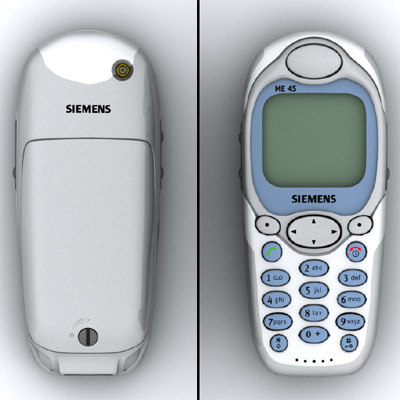 siemens me45 phone 3d model