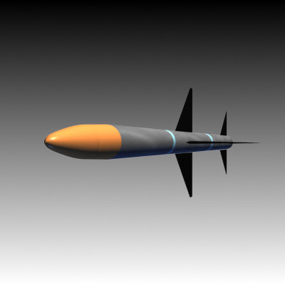 3d generic missile model