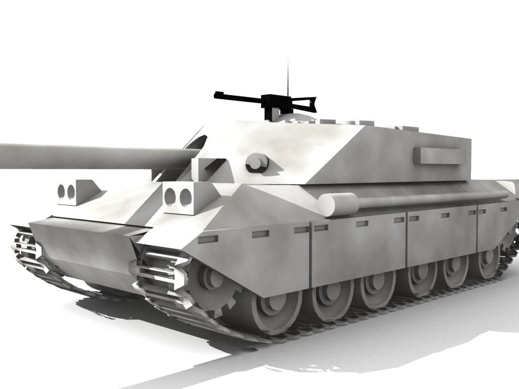 tank 3d model