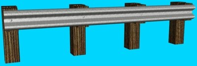 3d model guard rail