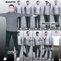 human male guy 3d c4d