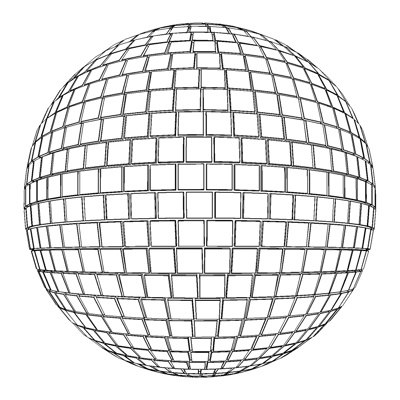 disco ball 3d model