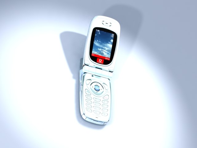 3d model sharp gx10 phone