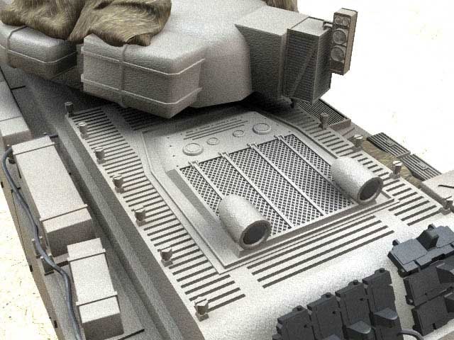 3d model centurion tank
