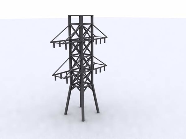 power pylon 3d model