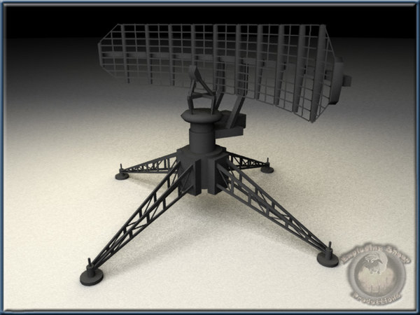 3d model mobile radar