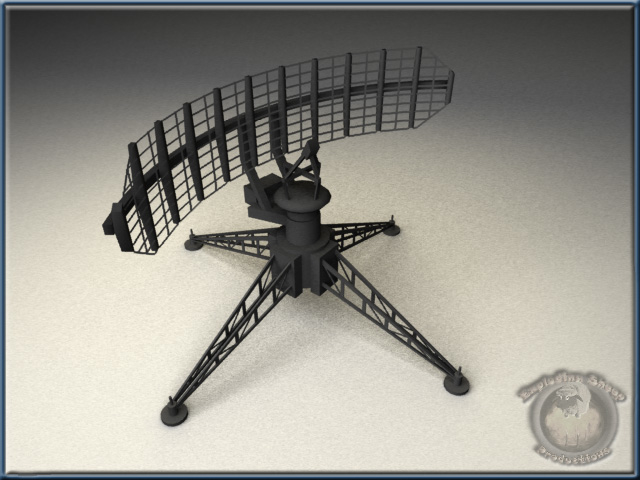3d model mobile radar