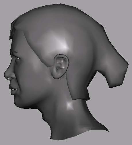 female head obj