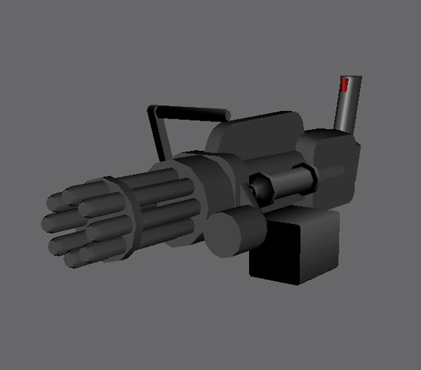modelo 3d Vulcon Gun.gmax - TurboSquid 199854