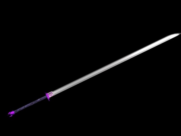 weapons masamune sword 3d max