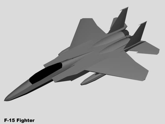 free aircraft 3d model