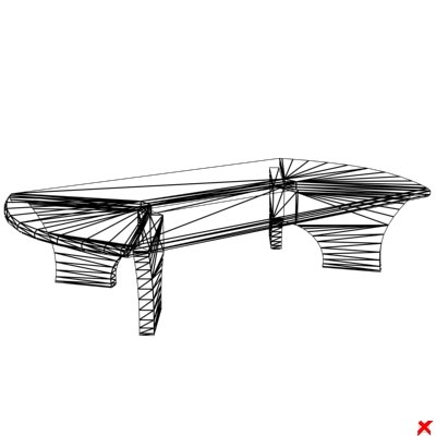 free table 3d model