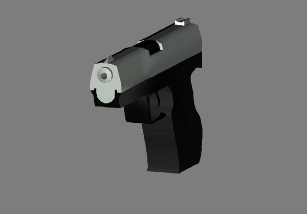 modelo 3d 22cal Pistola.gmax - TurboSquid 203100
