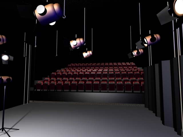 3d theatre stage
