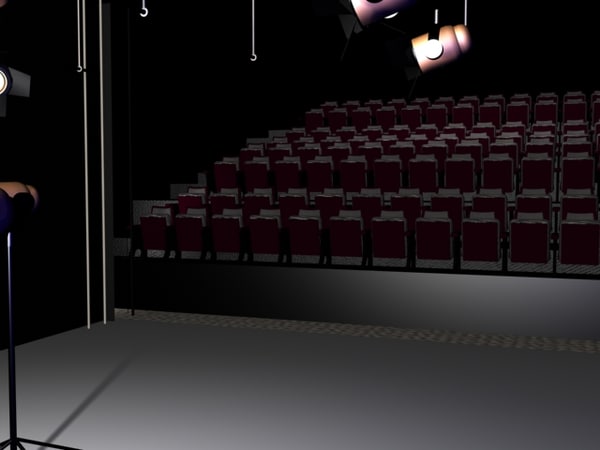 3d theatre stage