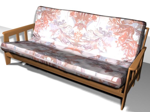 Futon 3D Models for Download | TurboSquid