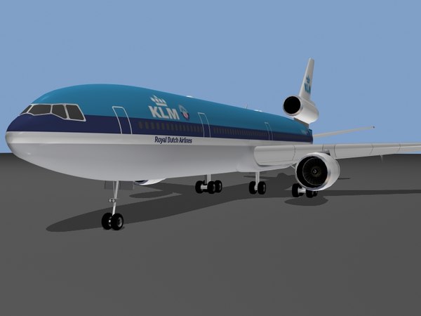 md-11 klm 3d model