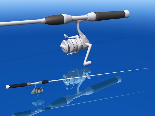 Low Poly Fishing Pole 3D Models for Download | TurboSquid