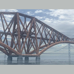 The Forth Bridge 3D Models for Download | TurboSquid