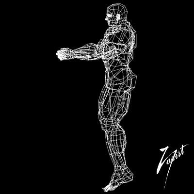 human person male dxf