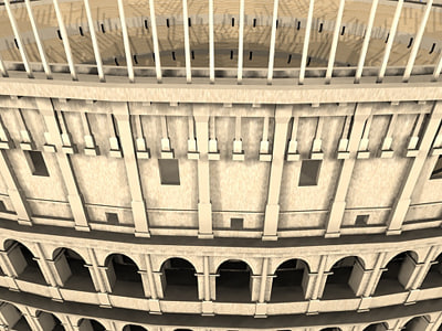 roman colosseum 3d model