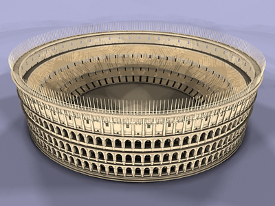 roman colosseum 3d model