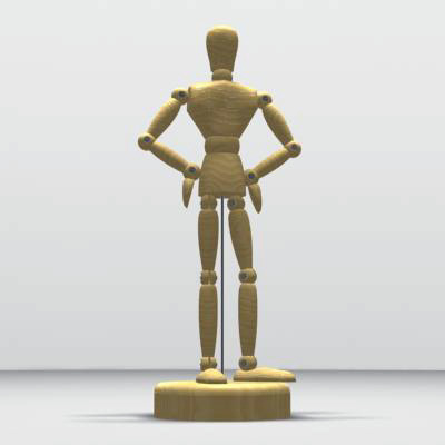 free human 3d model