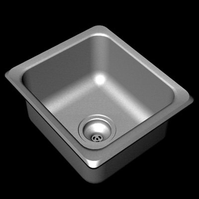 sink 3d obj