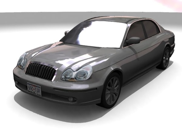 2003 hyundai xg350 3d max