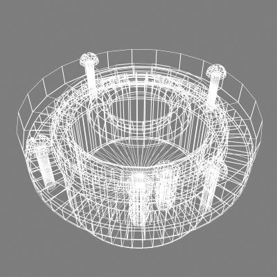 3d model plasma magnetron