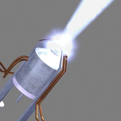 3d model plasma magnetron