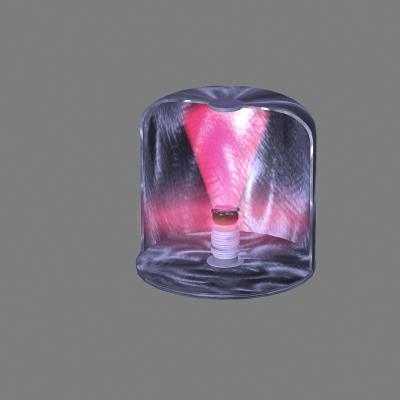 3d model plasma magnetron