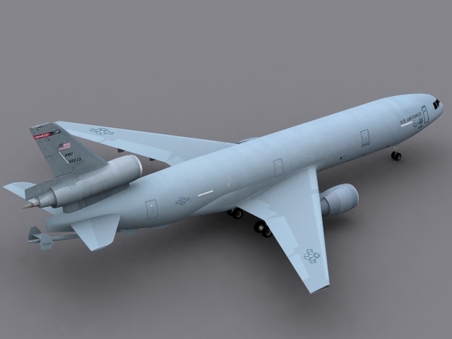 3d model kc-10a extender kc-10