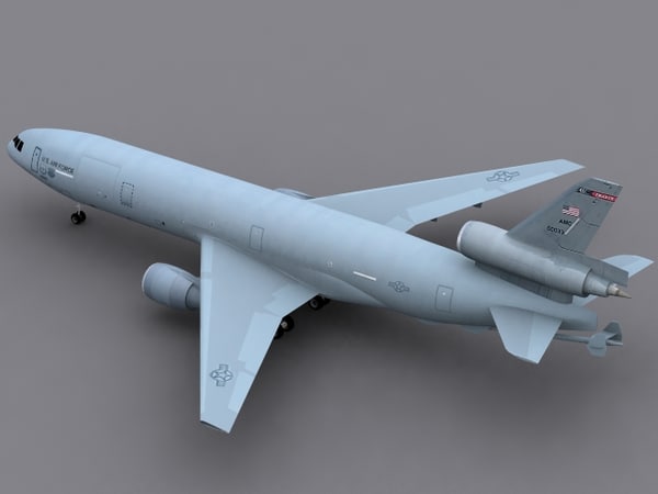 3d model kc-10a extender kc-10