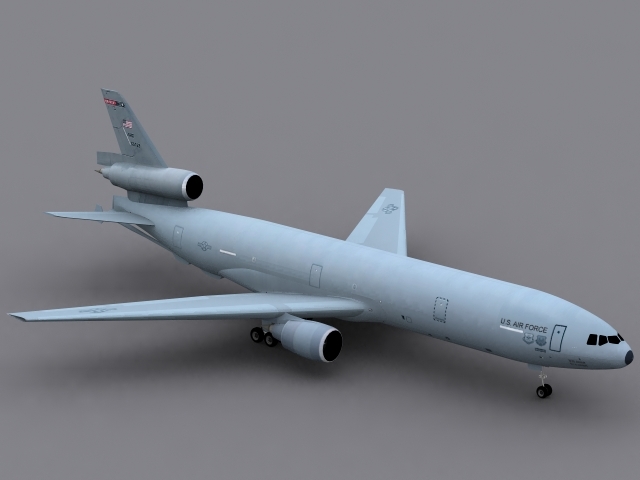 3d model kc-10a extender kc-10