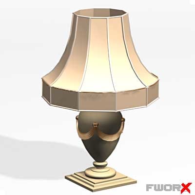table lamp 3d model