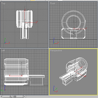 3d model mri scanner