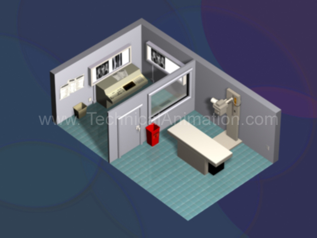 medical rooms 3d model