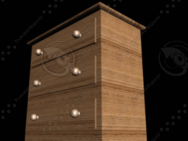 drawers 3d model