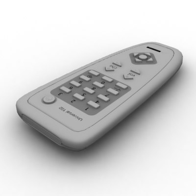 3d remote lightwave model